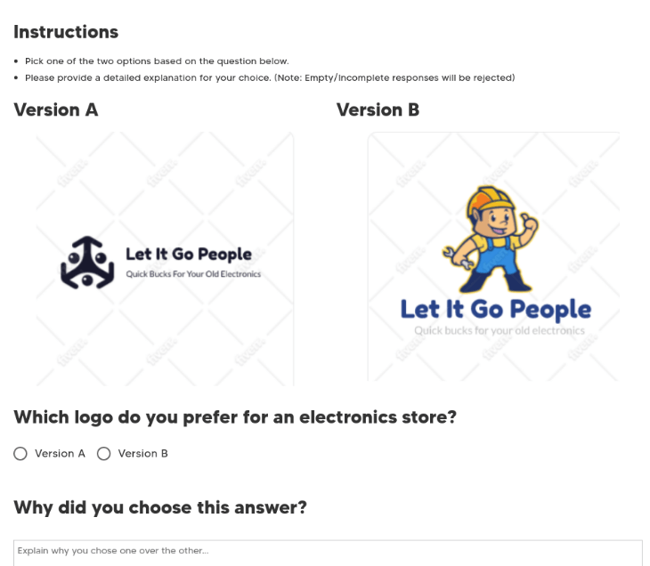 How To Choose A Logo Using Usability A/B Testing